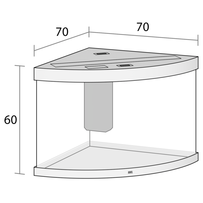 Trigon 190 LED | JUWEL Aquarium